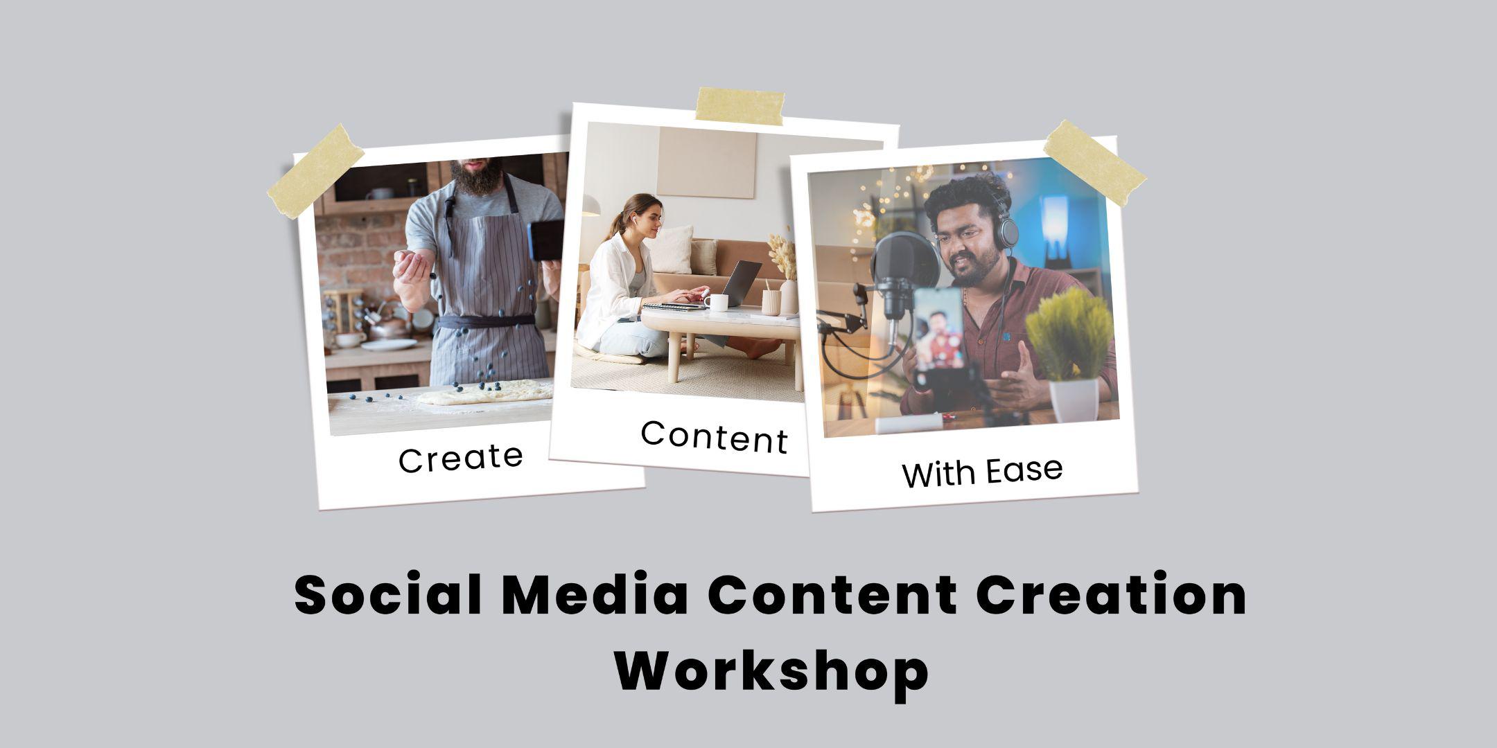 Content Creation Workshop - Community Futures North Okanagan